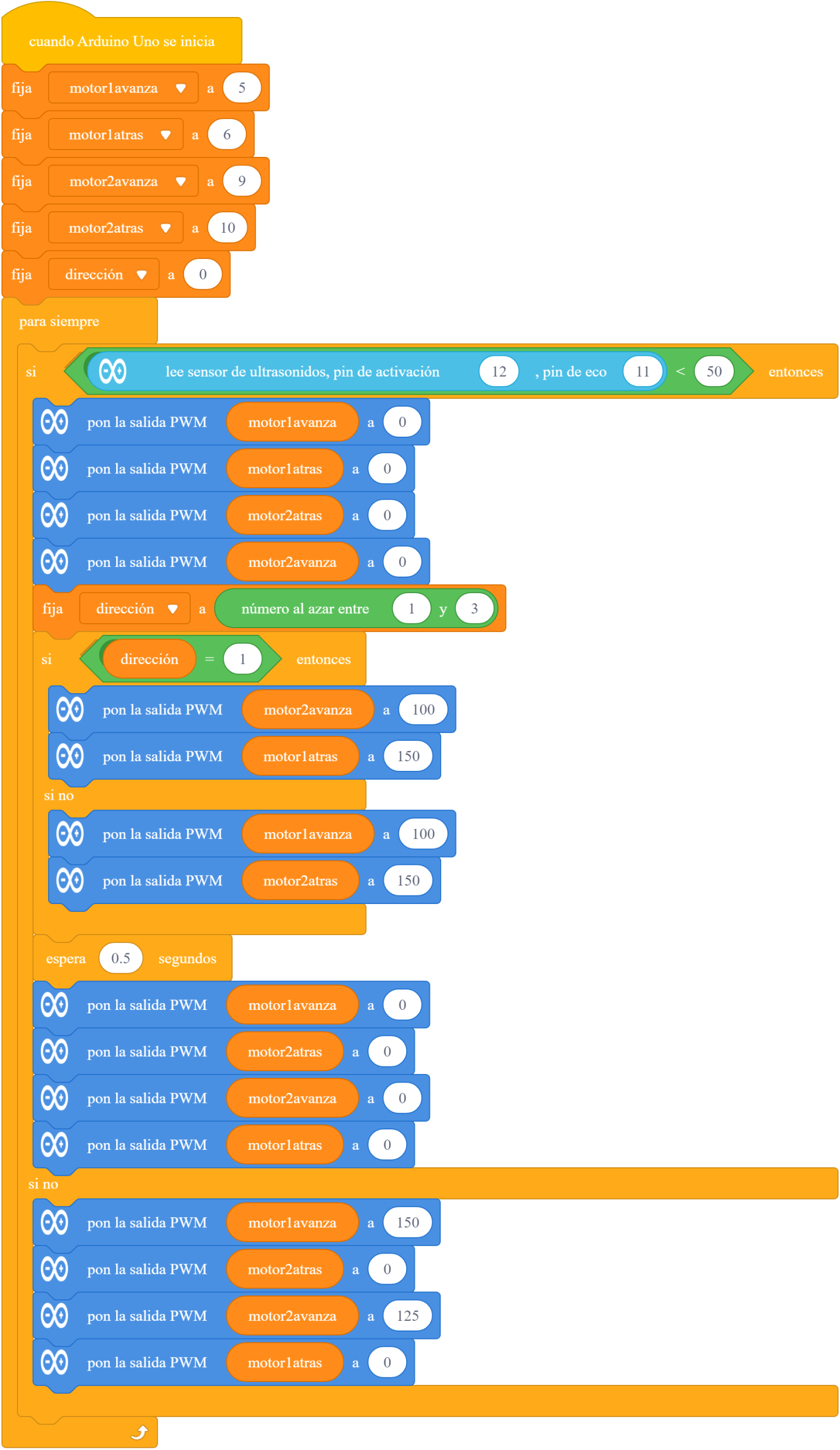 COCHE EXPLORADOR – Arduino